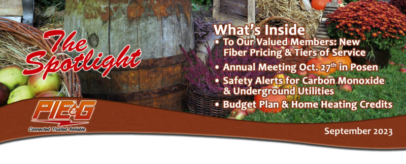 September Spotlight - Presque Isle Electric & Gas Co-Op